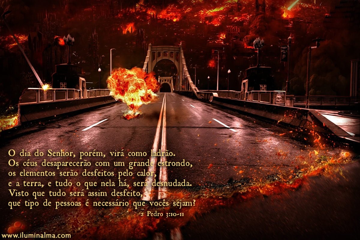 Imagem De 2 Pedro 3 10 11 Iluminalma